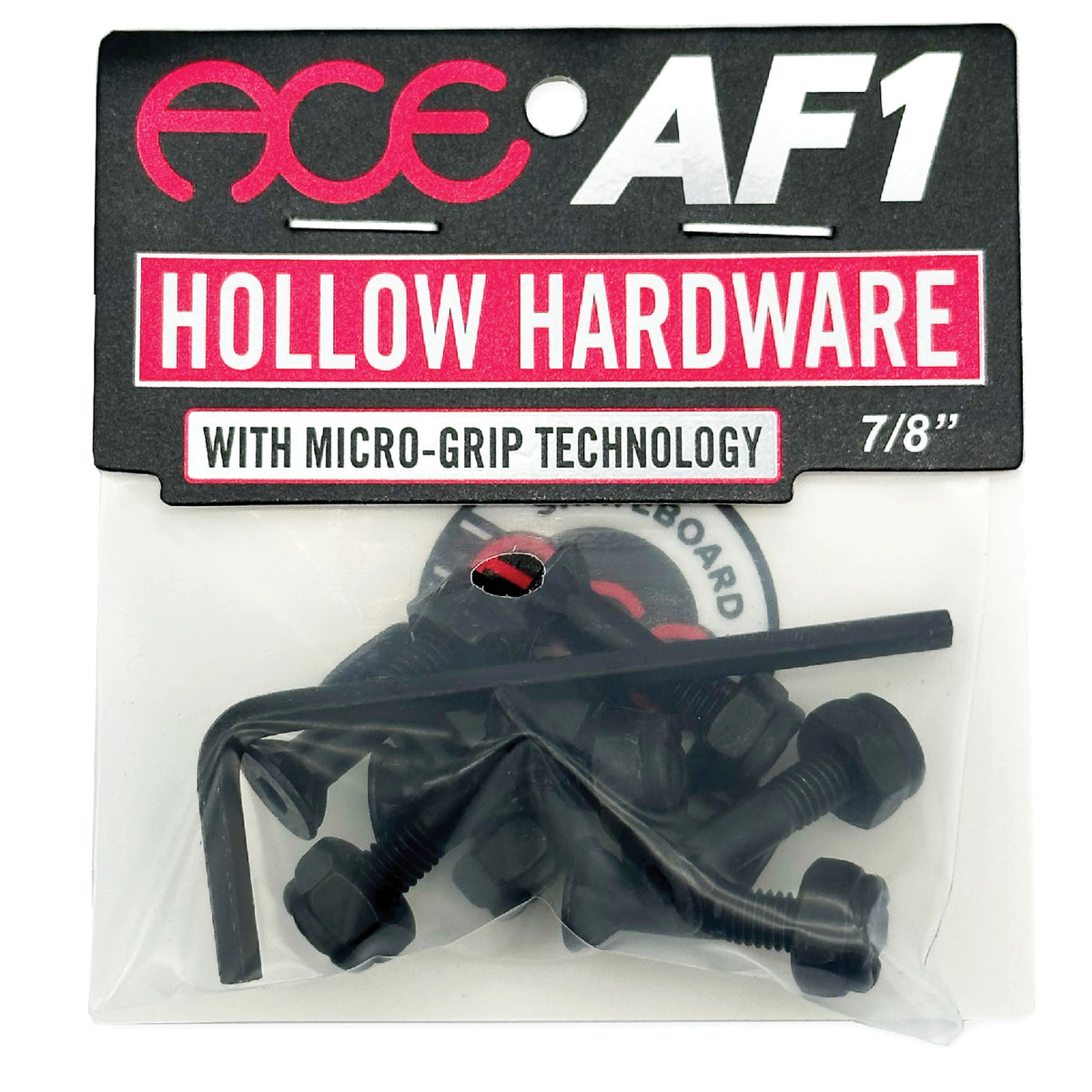 Ace - Hollow Bolts w/ Grippers 7/8 – Habibi Skate Shop